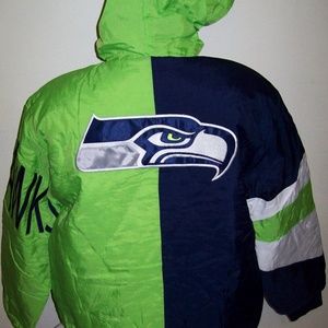 STARTER | Jackets & Coats | Seattle Seahawks Starter Knockout Jacket ...